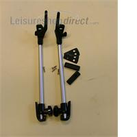 Polyplastic Window Stay 230mm (pair) | Polyplastic Window Stays with ...