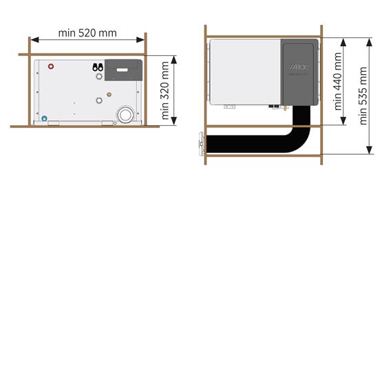 Alde 3030 Compact HE Combi Boiler | Alde Code: 3030-905 | Alde 3030 ...
