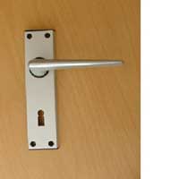 R TYPE static door handles for Static Caravans - silver | Static Door ...