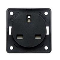 Berker 13A Socket - black | Berker Switches and Sockets | Leisureshopdirect