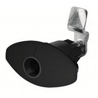 Ellipse turn clamp lock (Zadi) black | Compartment locks ...