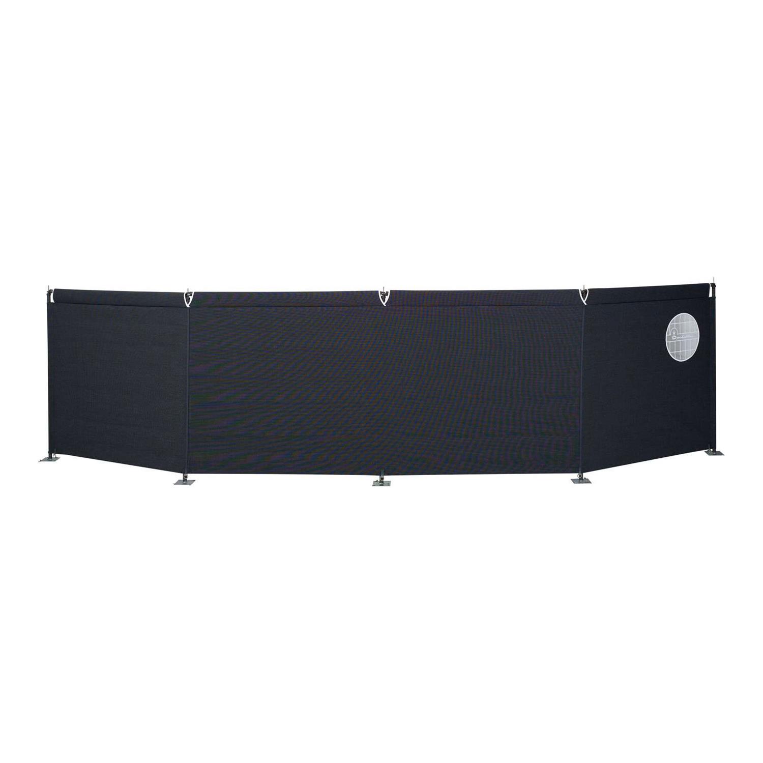 Isabella 4-Sided Windscreen (Grey) | Windbreaks | Leisureshopdirect