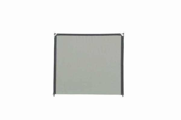 Isabella 3-sided Flex Windscreen / Windbreak Grey | Leisureshopdirect