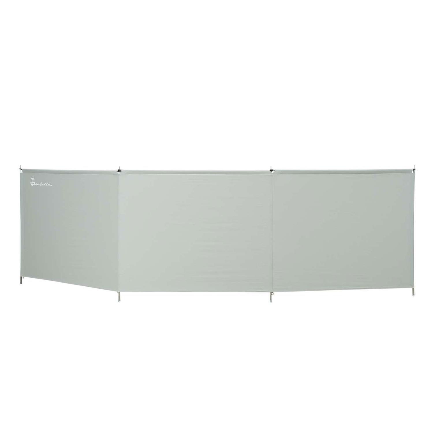 Isabella Windscreen Sun 3-Sided - Grey | Windbreaks | Leisureshopdirect