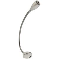 Aten Long Neck Aluminium LED Reading Light (Cool White / Touch Dimmable ...