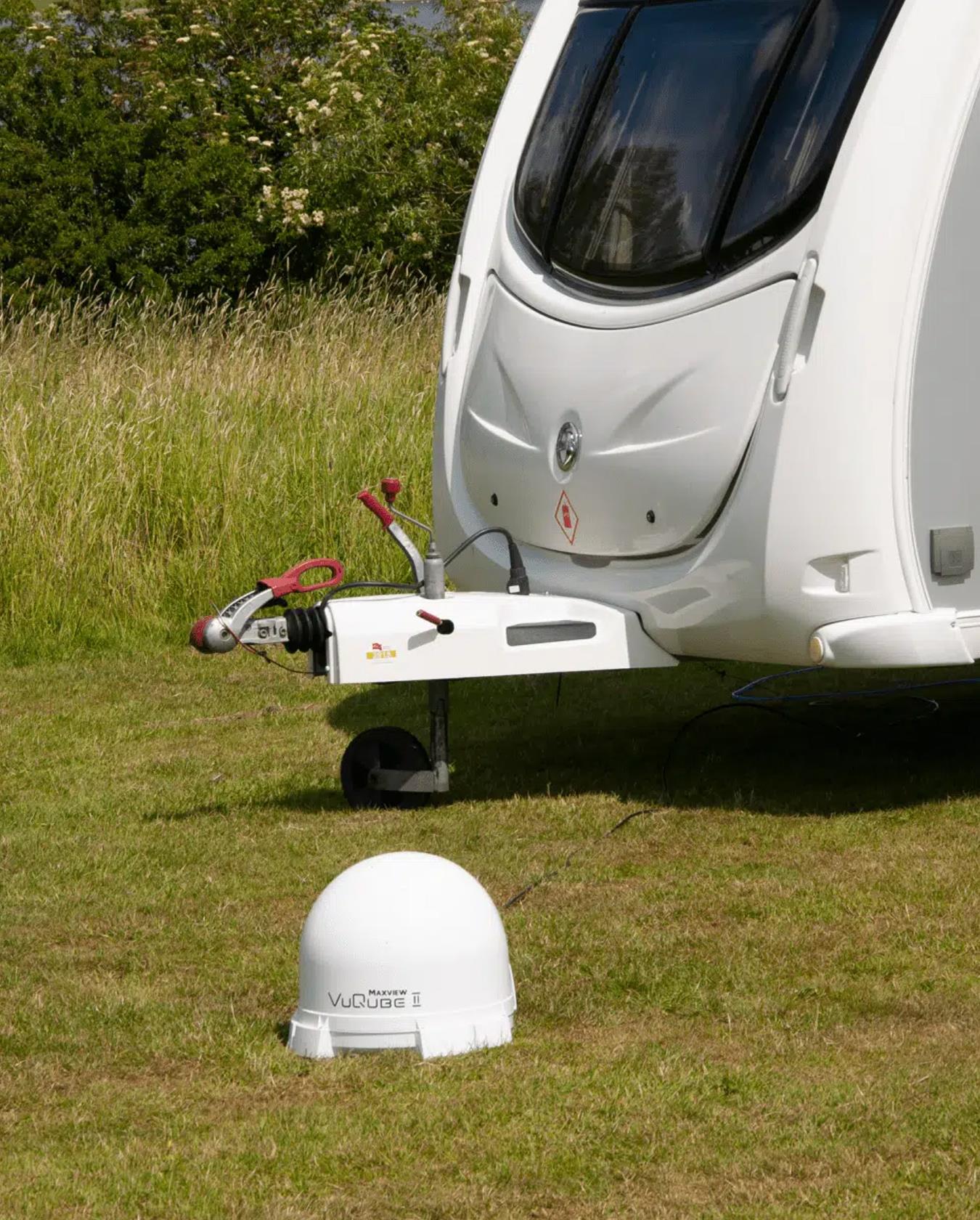 Maxview VuQube II in White or Grey | Leisureshopdirect