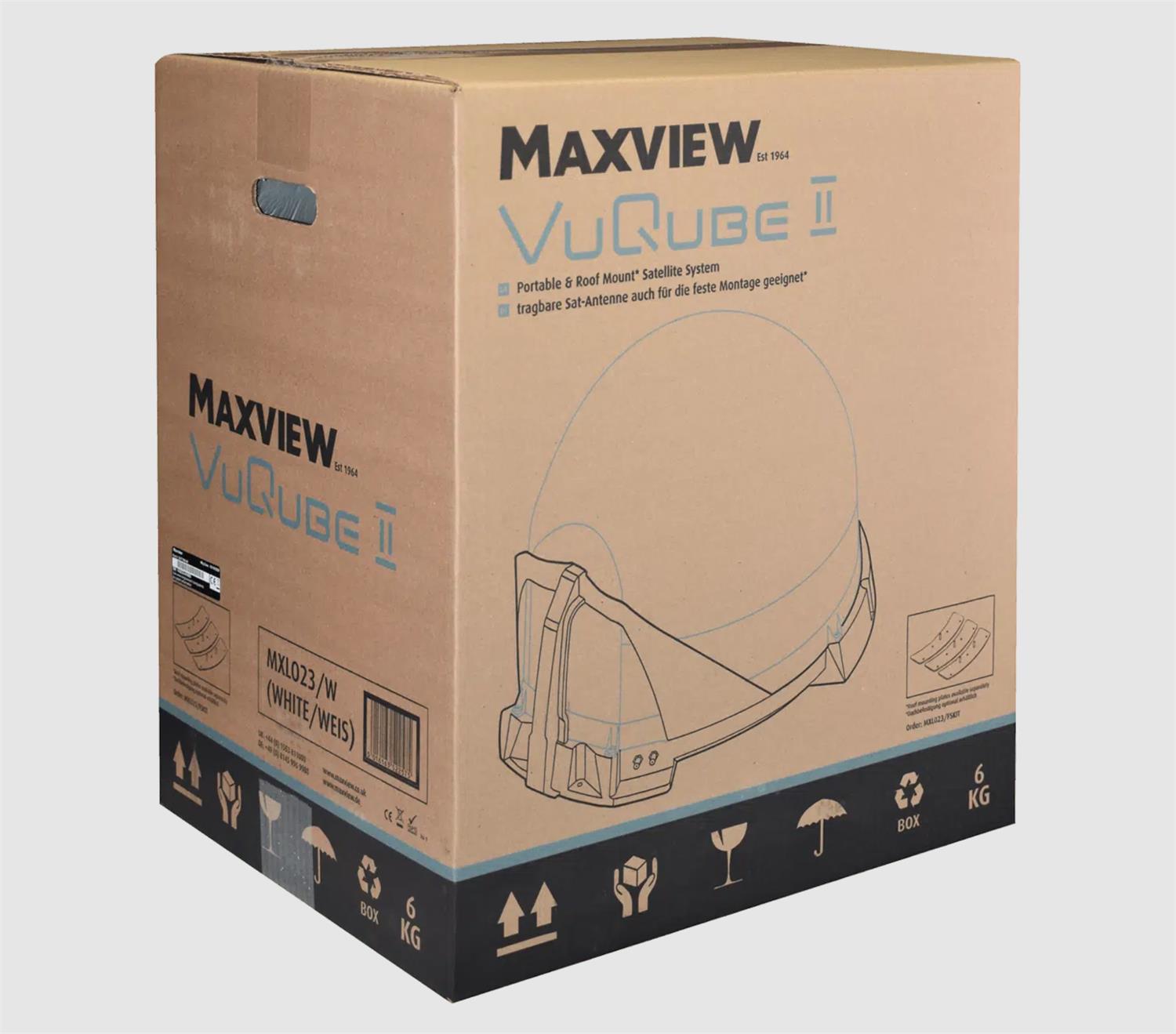 Maxview VuQube II in White or Grey | Leisureshopdirect