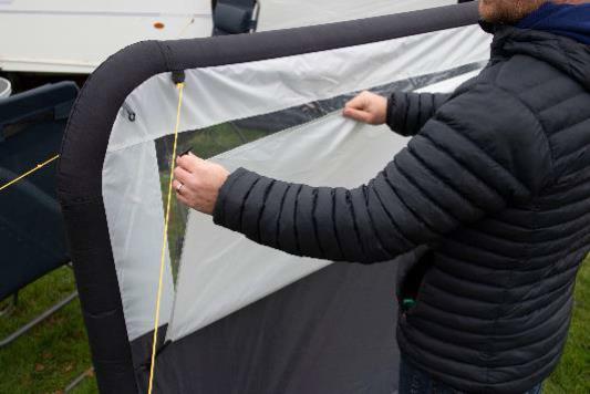 Maypole 3 Panel Air Windbreak (Single Point) | Windbreaks ...