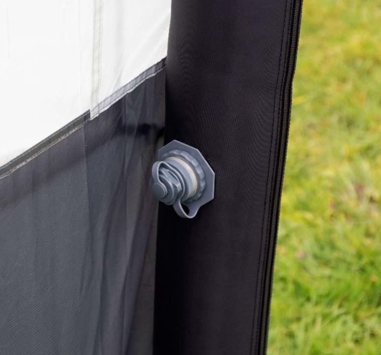 Maypole 3 Panel Air Windbreak (Single Point) | Windbreaks ...