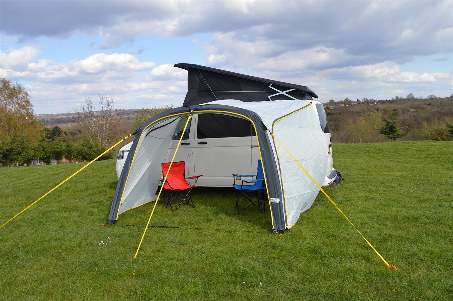 Maypole Air Sun Canopy Side wall set for Campervans | Sun Canopies ...