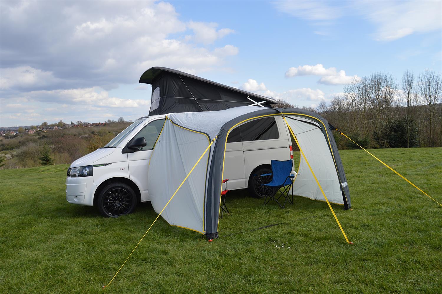 Maypole Air Sun Canopy Side wall set for Campervans | Sun Canopies ...