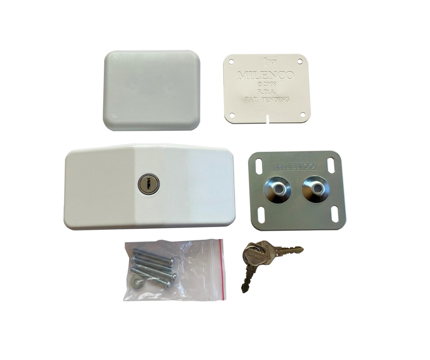 Milenco Door Lock for Touring Caravans - Triple Pack | Milenco Code ...
