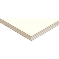 Morland Glossy White Double Sided Furniture Board 2500 x 1220 x 15mm (8 ...