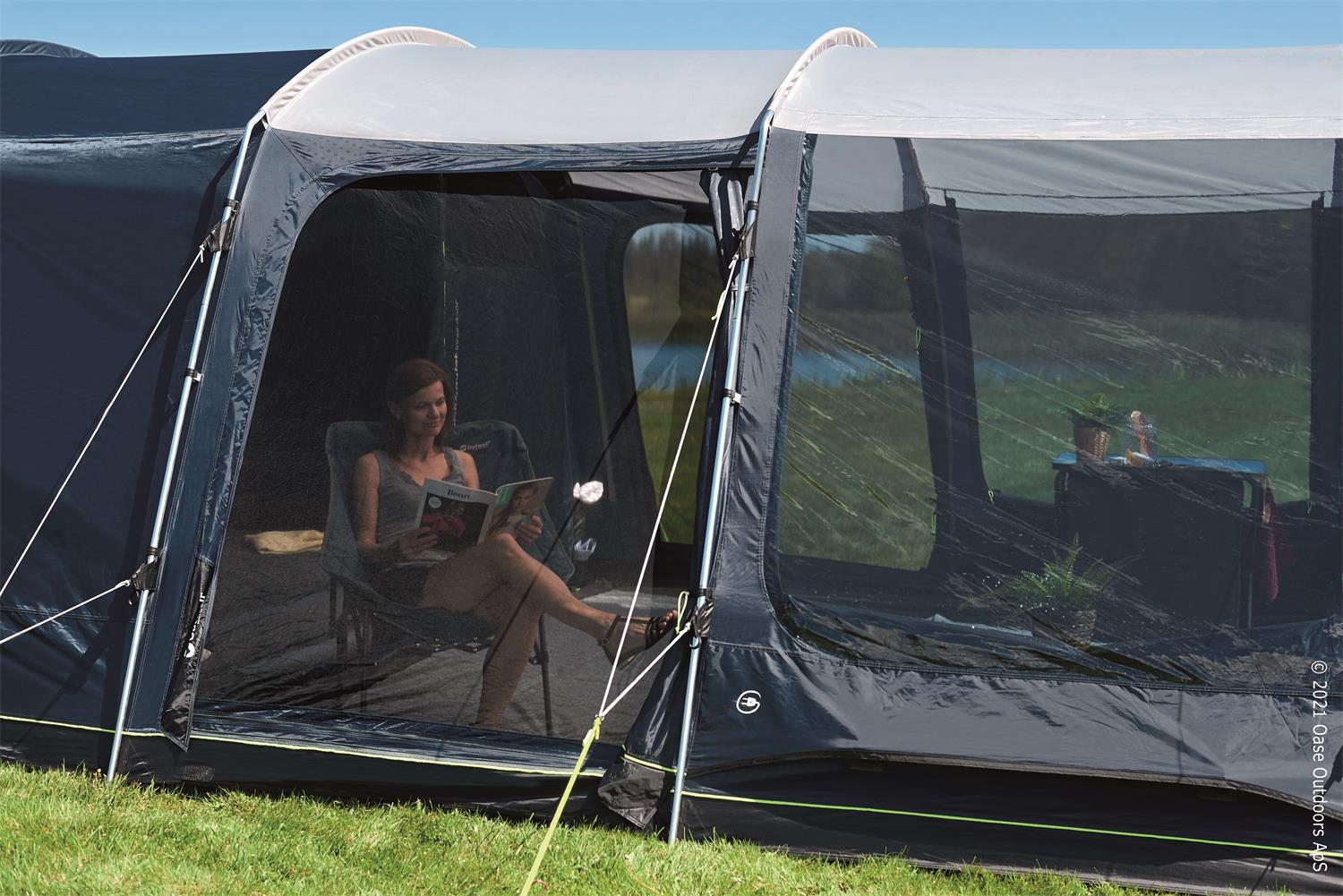Outwell Colorado 6PE Poled Tent (2023) | Family Tents | Leisureshopdirect