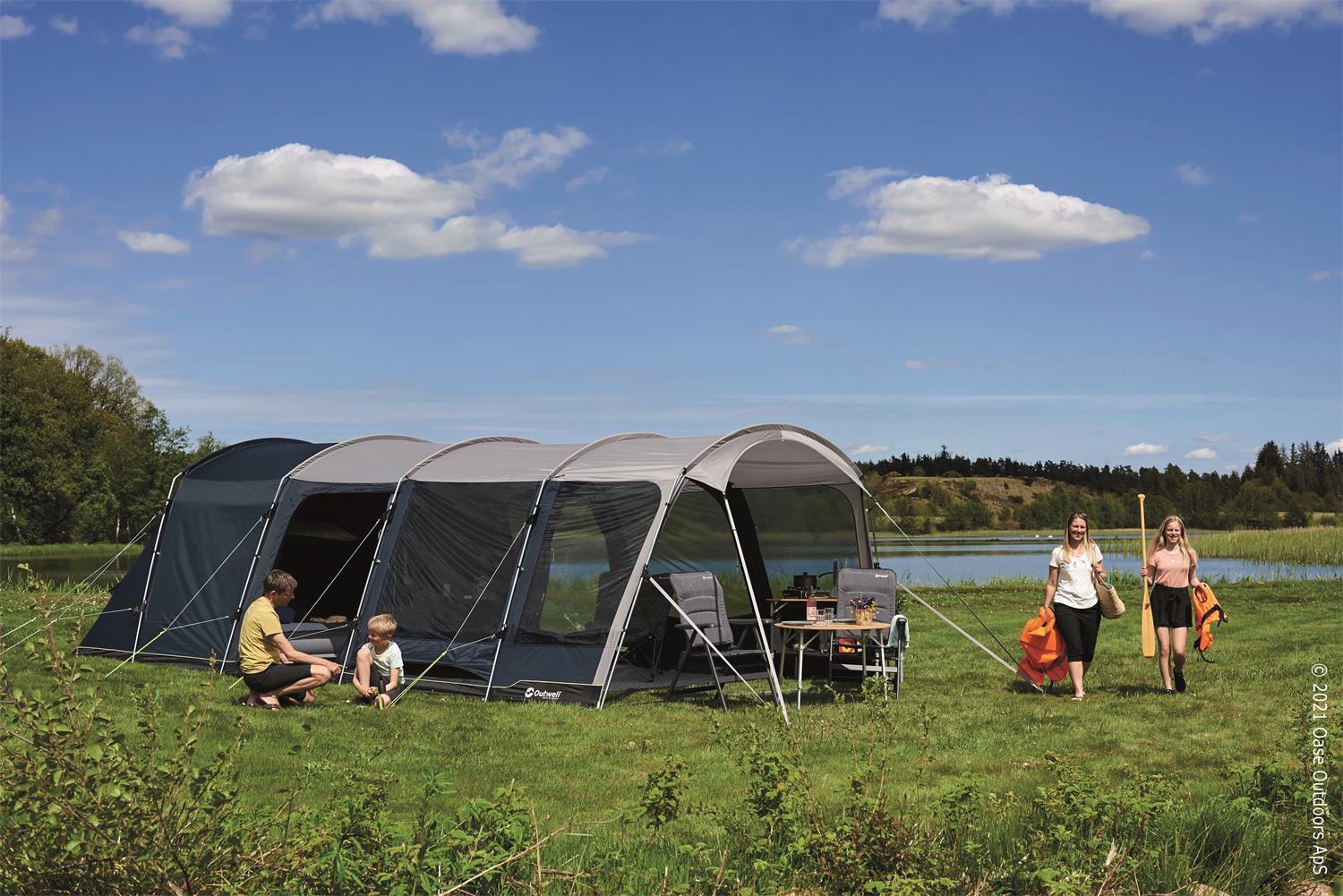 Outwell Colorado 6PE Poled Tent (2023) | Family Tents | Leisureshopdirect