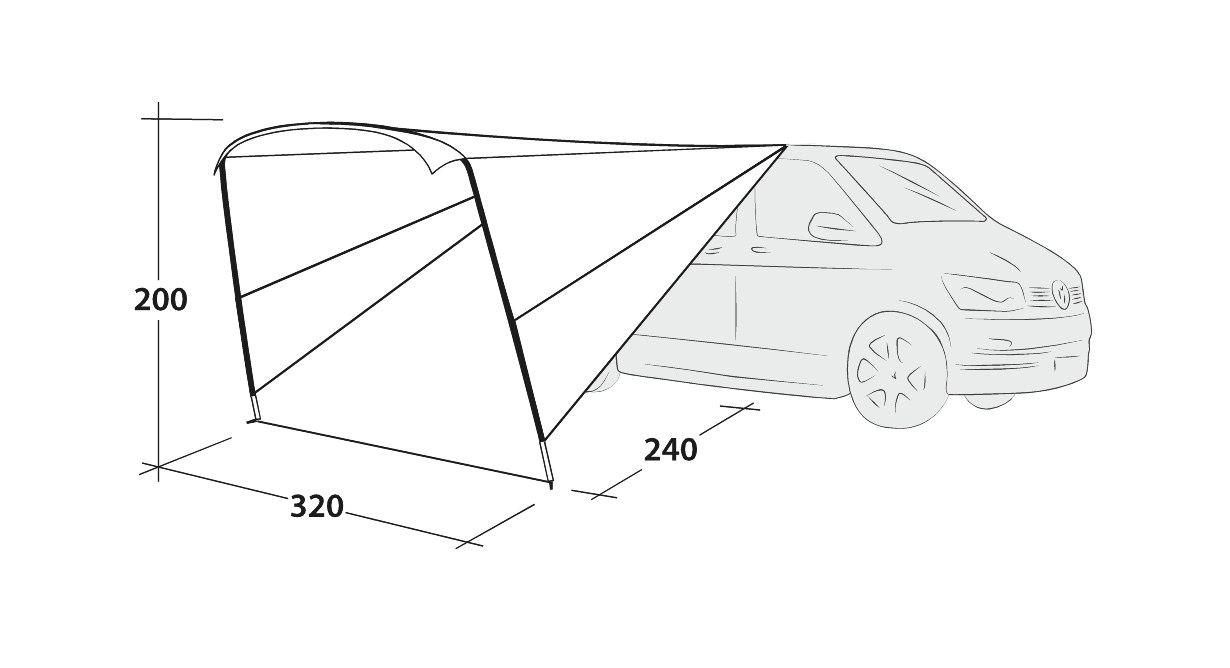Outwell Vehicle Touring Canopy | Outwell Driveaway Awnings ...
