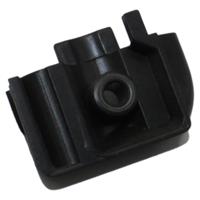 Polyplastic Black hinge bar end cap R/H | Window stays - Polyplastic ...