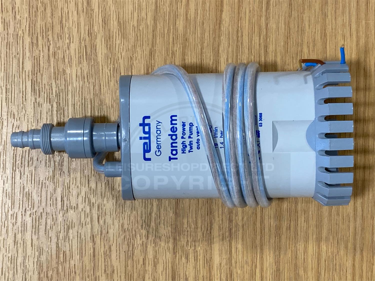 reich 19l twin submersible pump with non return valve | Reich Pumps ...