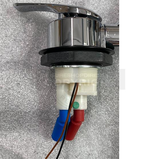 Reich TWIST Mixer Tap Chrome - Left Hand | Reich Keramik TWIST Single ...