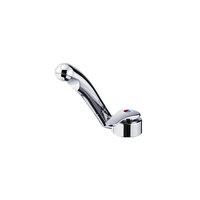Reich Twist mixer tap with micro switch Left Hand- chrome | Temporary ...