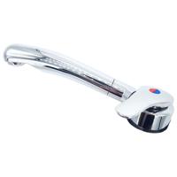 Reich Twist tap Chrome LH - 90 degree elbow, 33mm shaft | Reich Keramik ...