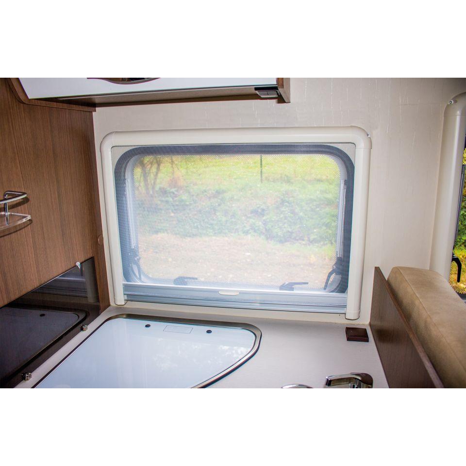 REMIflair IV 515 x 500 mm combi pleated blind for curtained window ...