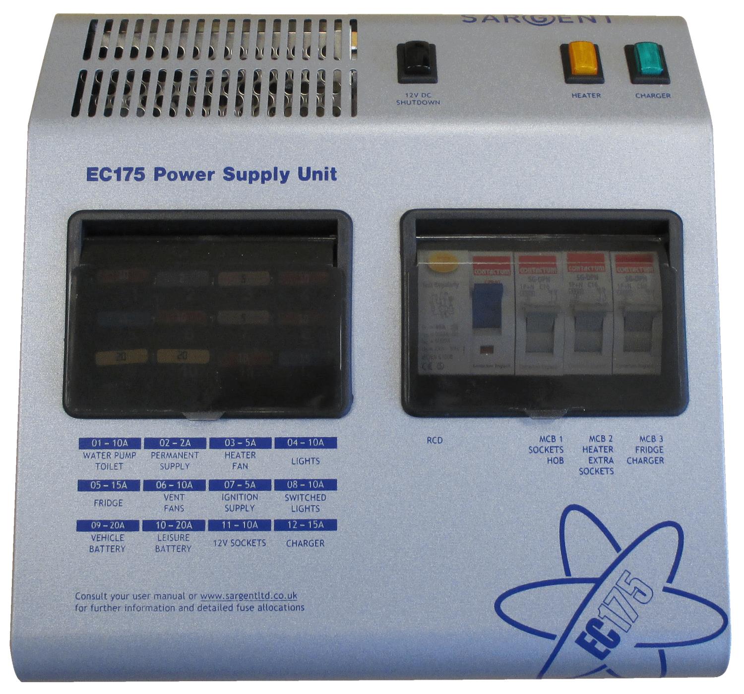 Sargent EC175 power supply | Temporary | Leisureshopdirect