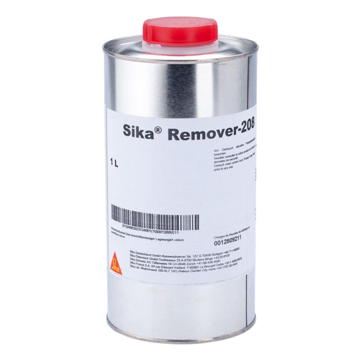 Sika Remover-208 Solvent Based Cleaning Agent 1 Litre | Campervan ...