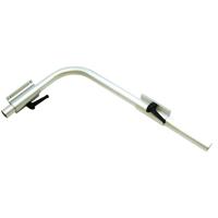 Surejust Cranked Aluminium Table Leg 710mm (No Clamp) | Table fittings ...