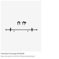 Thule Omni-Bike 4th rail for G2 Sport Garage rack | Thule Omni-Bike ...