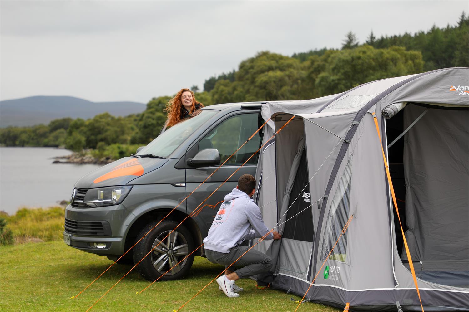 Vango Kela Air TC (Technical Cotton) Low Driveaway Awning (2023 ...