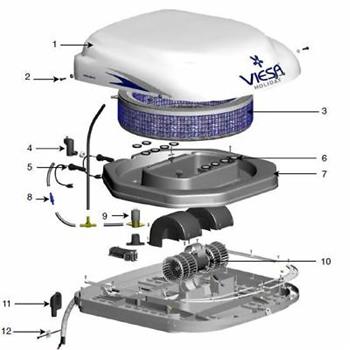 Viesa Holiday IIIs is an evaporative conditioner | Leisureshopdirect