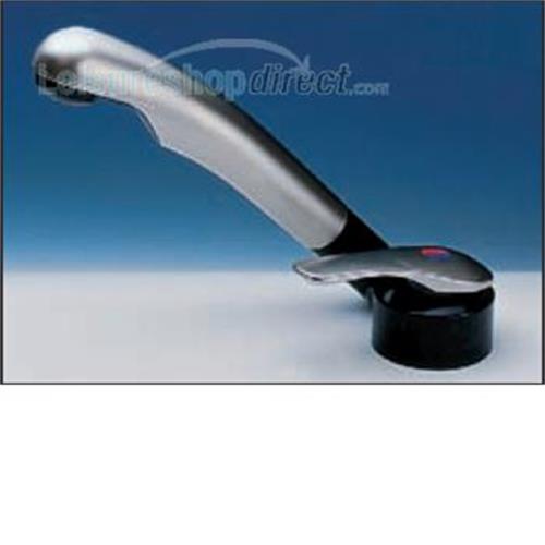 Reich Twist L/H Tap with 90 degree elbow - matt nickel | Reich Keramik ...