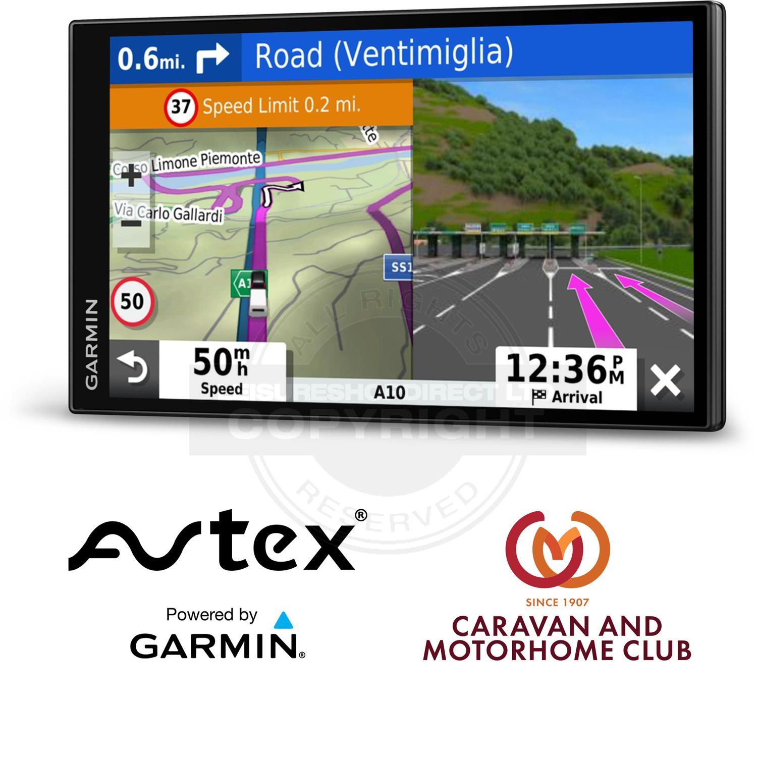Avtex Tourer Two Sat Nav - Caravan and Motorhome Club Edition ...