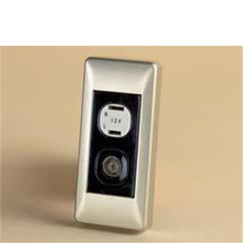 Coaxial and 2 Pin Socket Black / Silver Sand | Coaxial Sockets ...