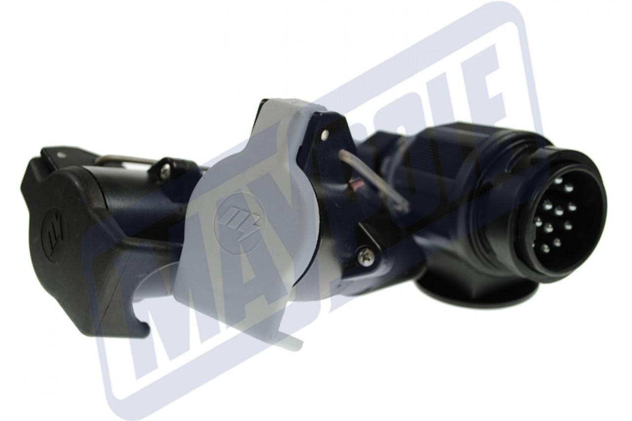 Maypole 13 pin plug to 7 pin Towing Socket Conversion Lead | Towing ...