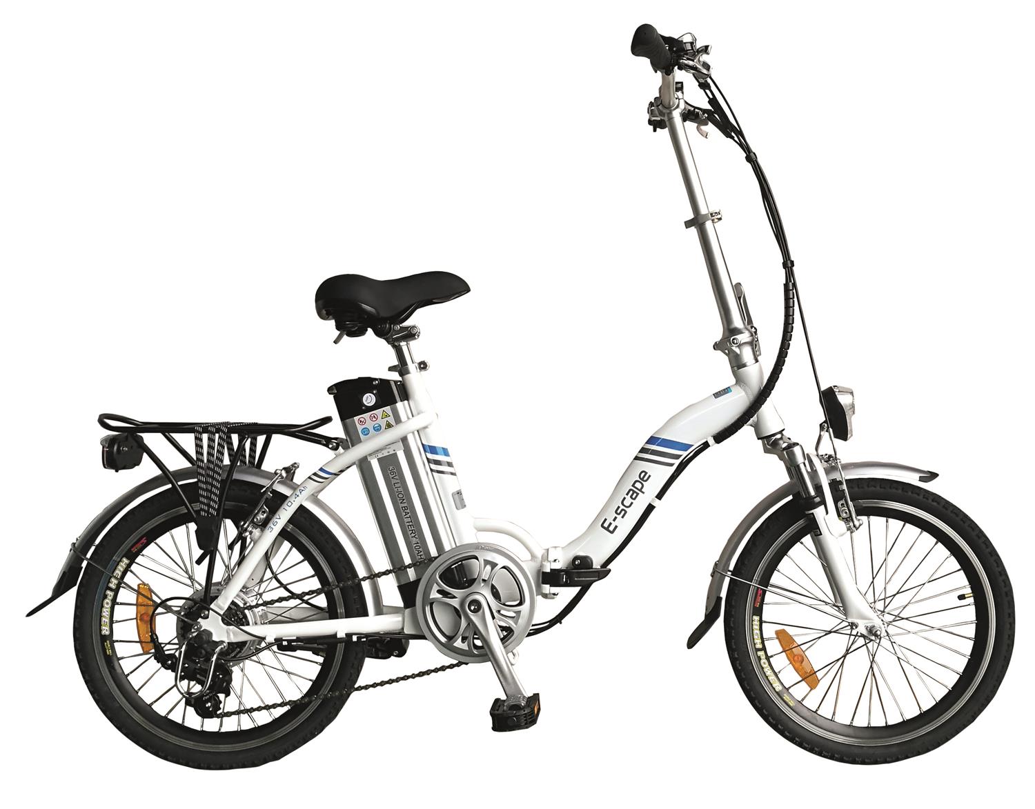 Narbonne E-Scape Classic Electric Folding Bike | Leisureshopdirect