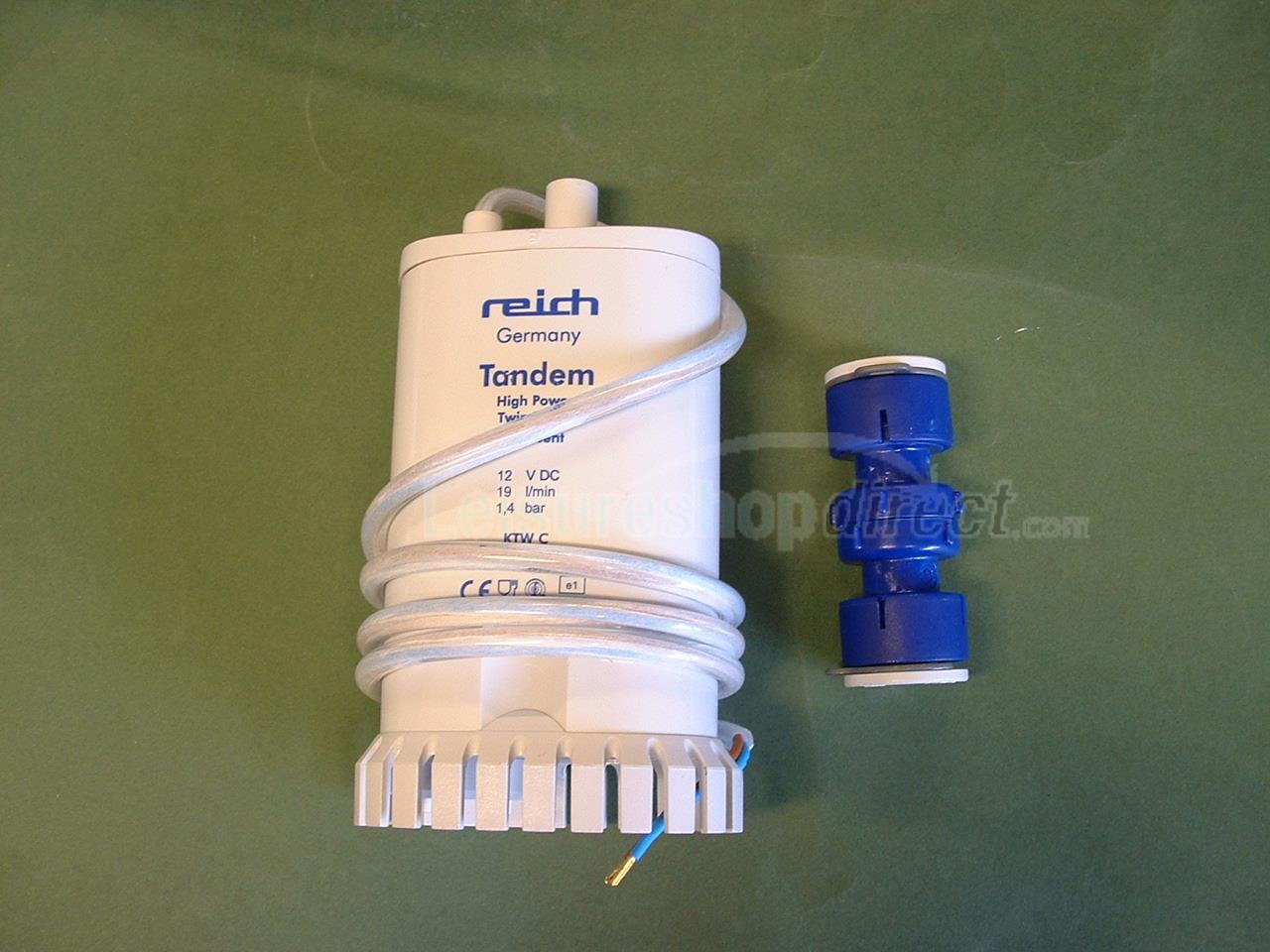 Reich twin submersible pump | Reich Pumps | Leisureshopdirect
