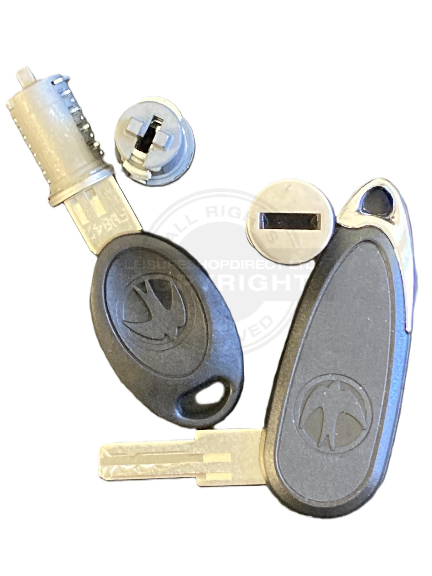 Swift Fawo Door Lock Barrels and Keys, Barrel Only, Key Number 1