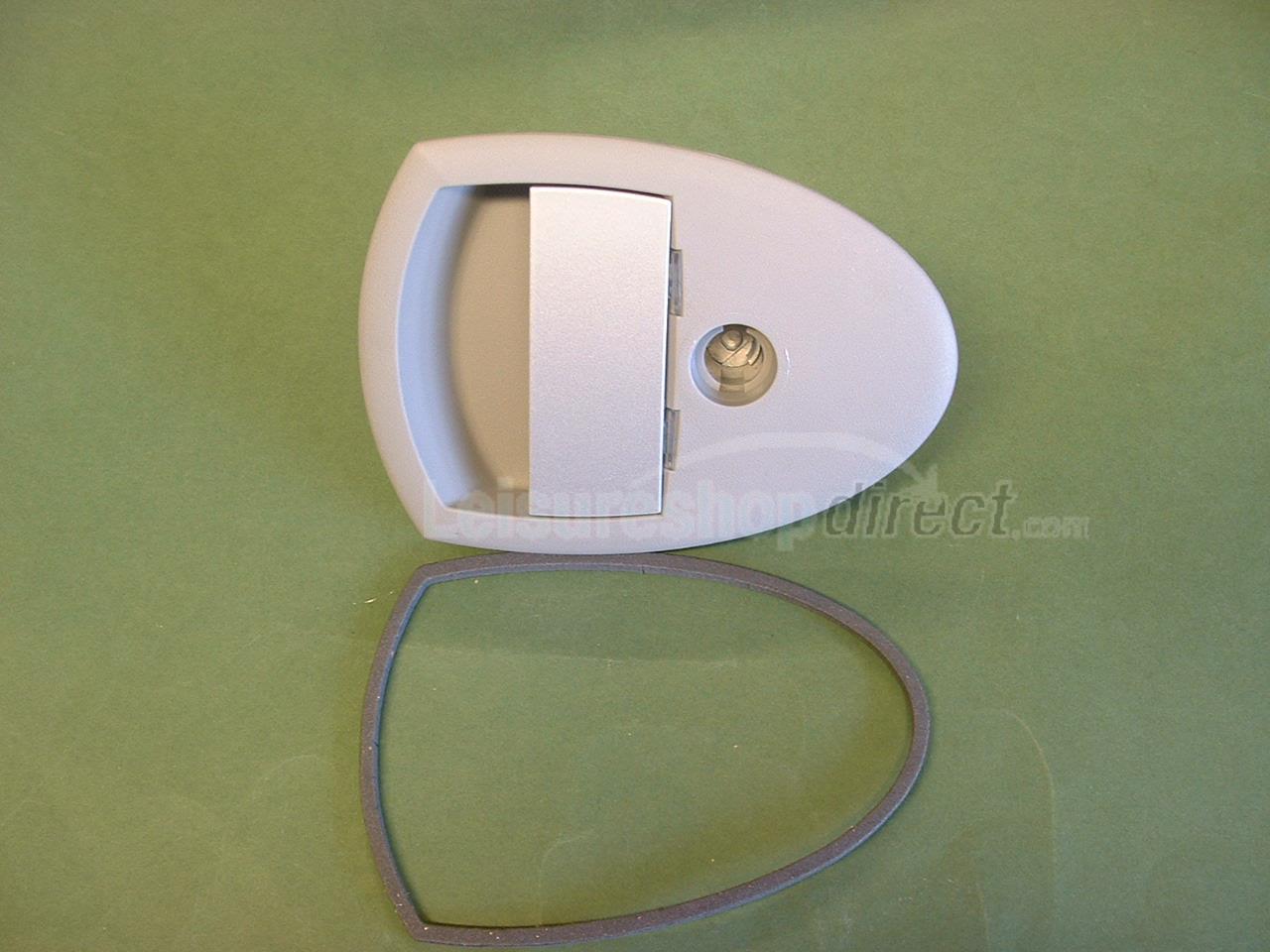 Hartal TriMark Outer Lock, Grey, Suits TriMark | Caravan Door Locks ...