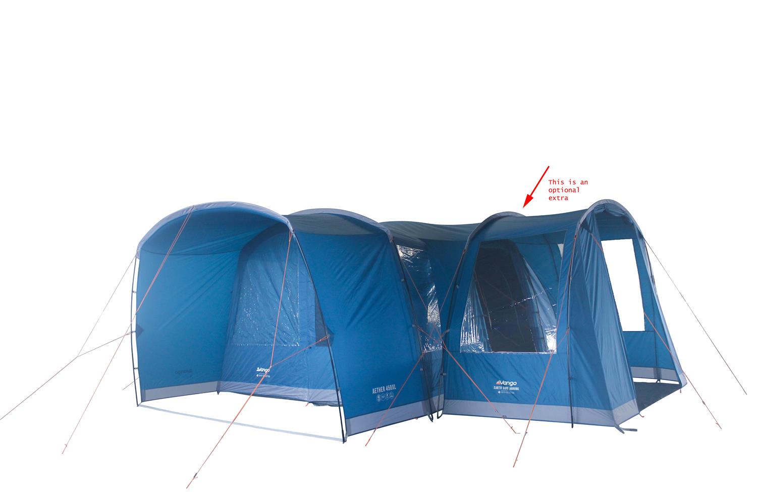 Vango Aether 450XL Poled Family Tent | Vango Tents | Leisureshopdirect