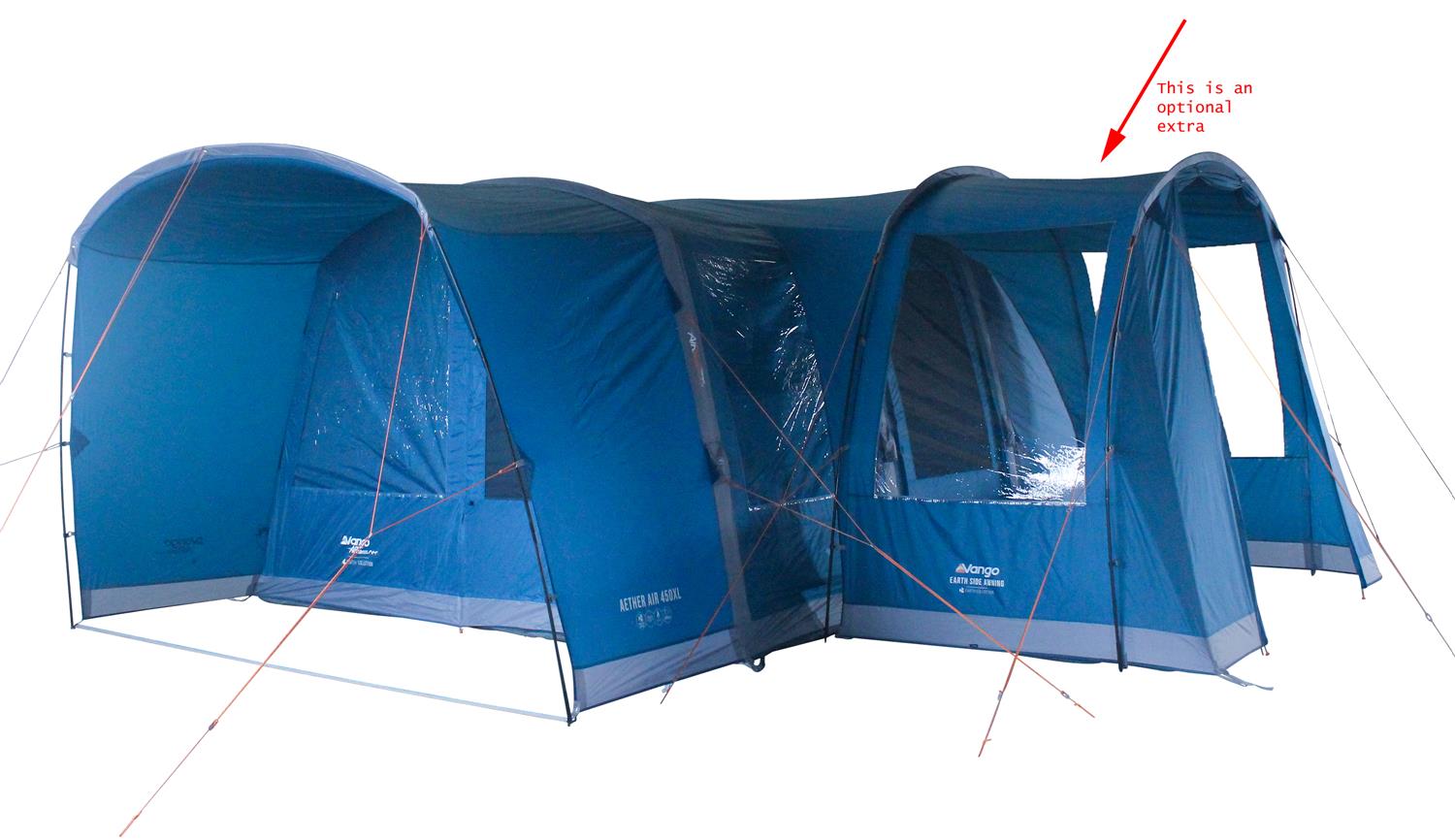 Vango Aether Air 450XL Earth Tent (2021) | Vango Tents | Leisureshopdirect