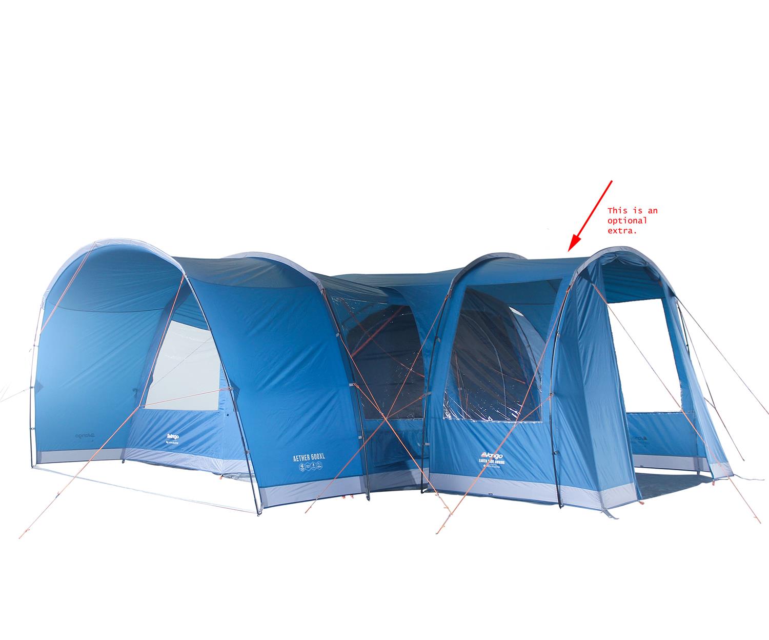 Vango Aether Air 600XL Earth Tent - Moroccan Blue | Vango Tents ...