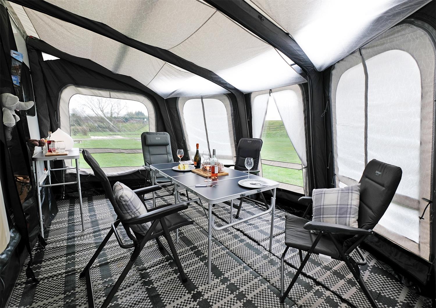 Vango Florence 420 All Season Residential Caravan Inflatable Awning ...