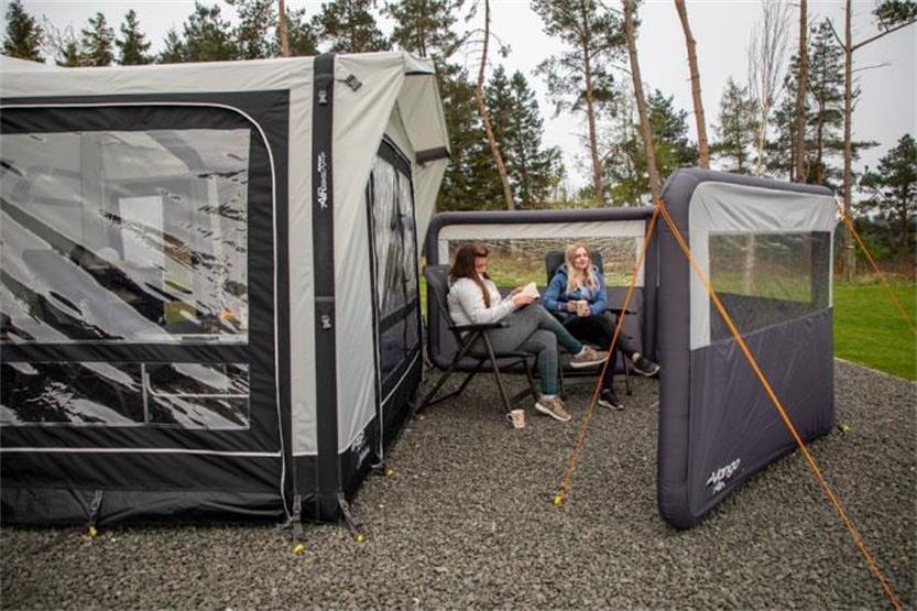 Vango Sentinel Airbeam Windbreak - 3 Panel (Elements Proshield ...