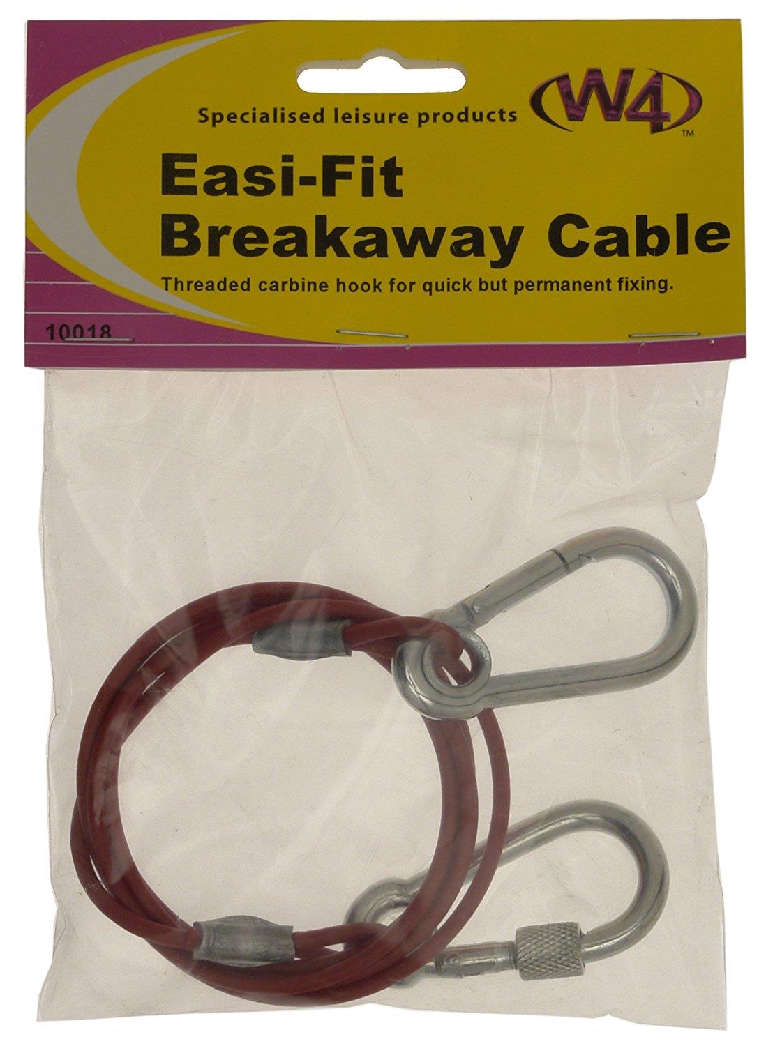W4 Easi-Fit Breakaway Cable | Breakaway Safety Cable | Leisureshopdirect