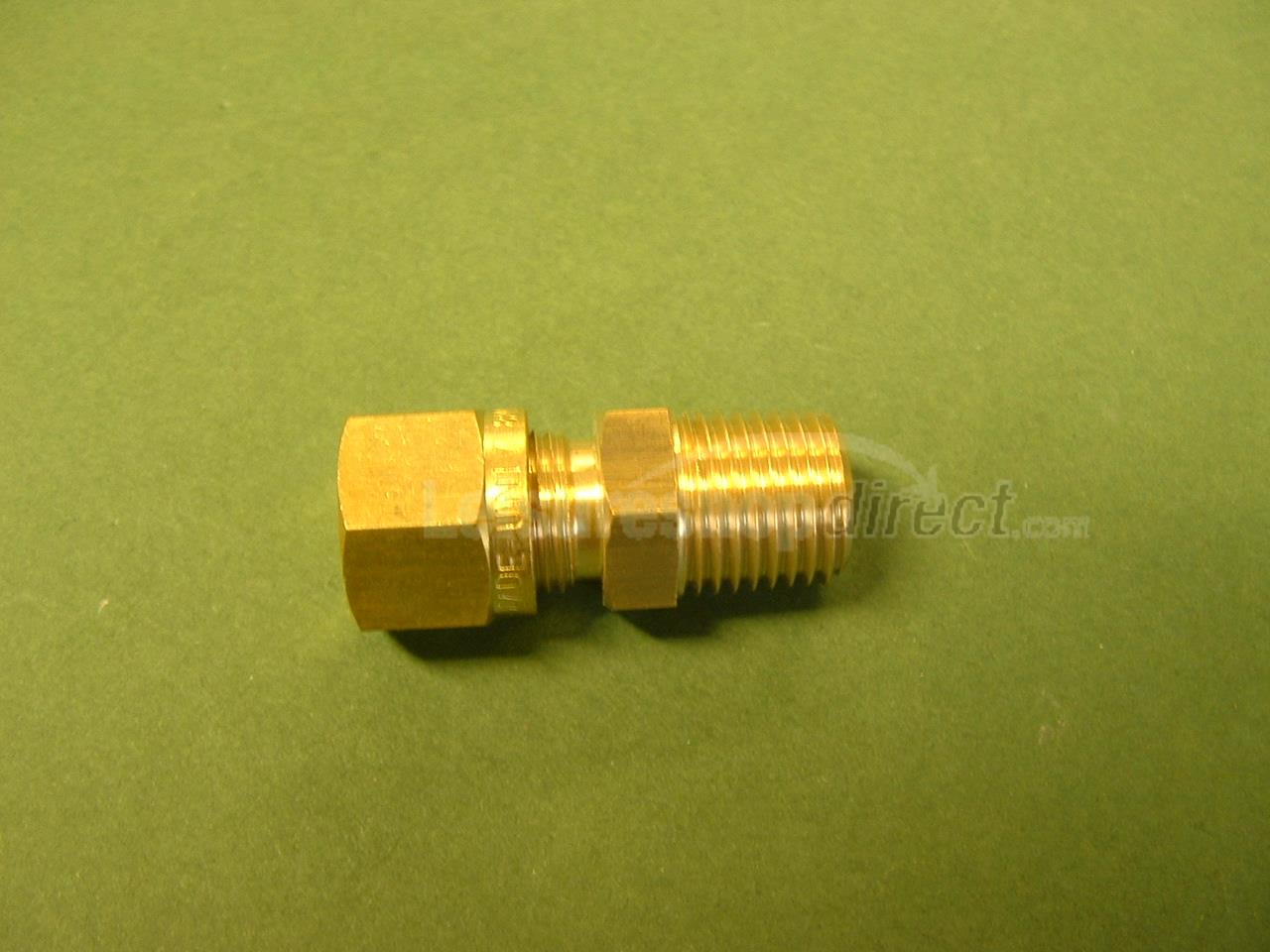 Wade 8 mm x 1/4" straight adaptor, comp x male | Metric Compression ...