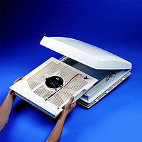 Omni-Vent 12v Fan + Blind with Translucent Dome | Thule-Omnivent ...