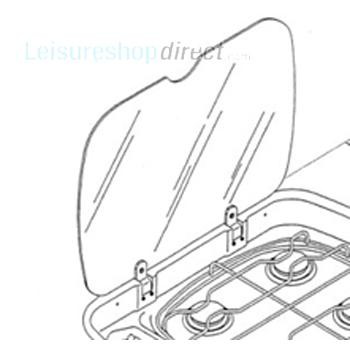 Glass Lid for CK13000 | Thetford Spinflo hobs and cookers ...