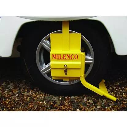 Milenco M15 Wheel Clamp for Motorhome 15 Wheels up to 225 Milenco Code 1946 Wheelclamps Leisureshopdirect